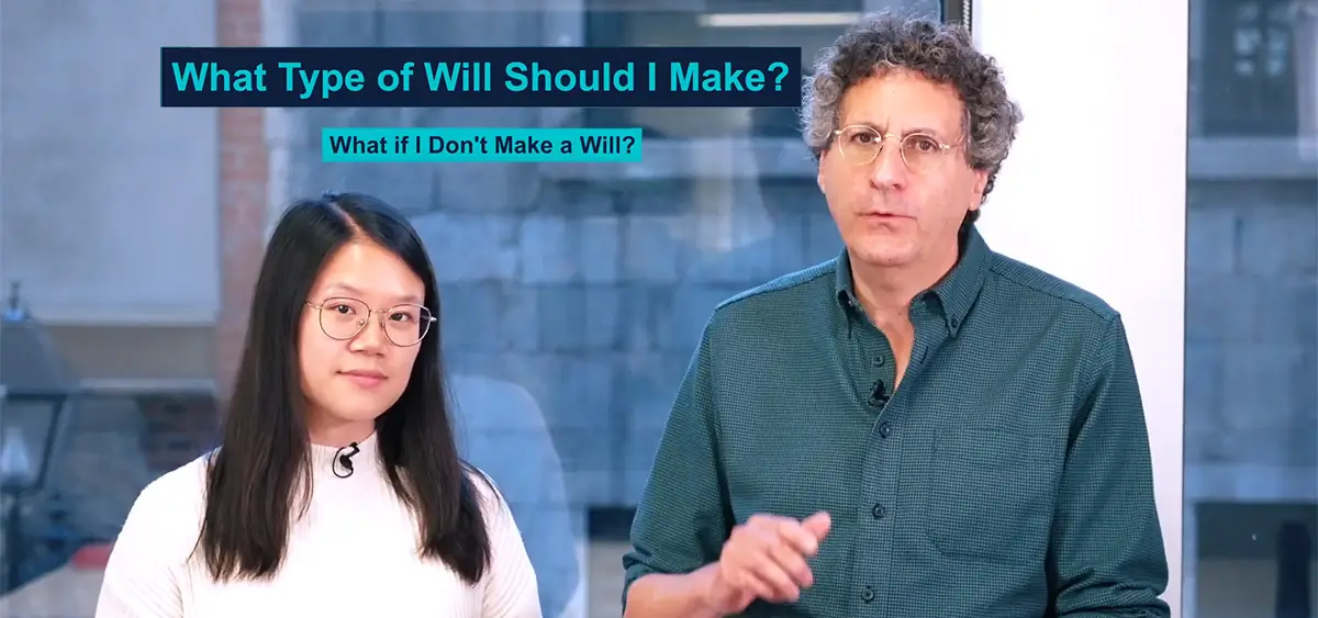 What Type of Will Should I Make? What if I Don't Make a Will | Video ...